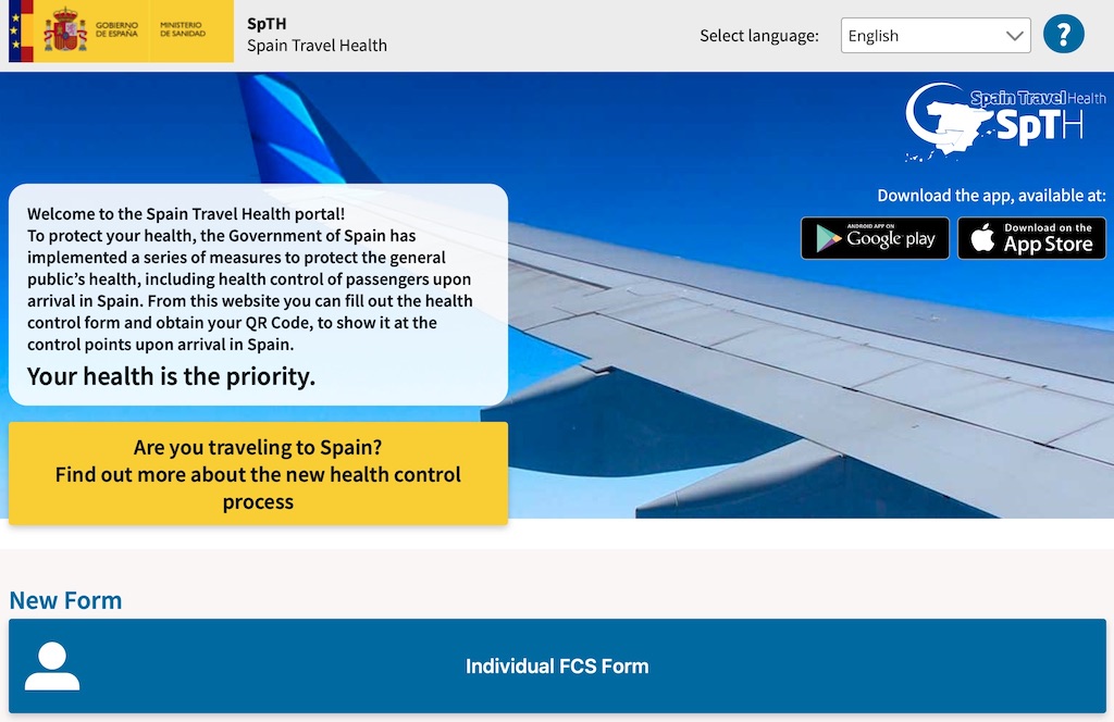 Digitaal gezondheidsformulier verplicht voor wie naar Spanje reist ...